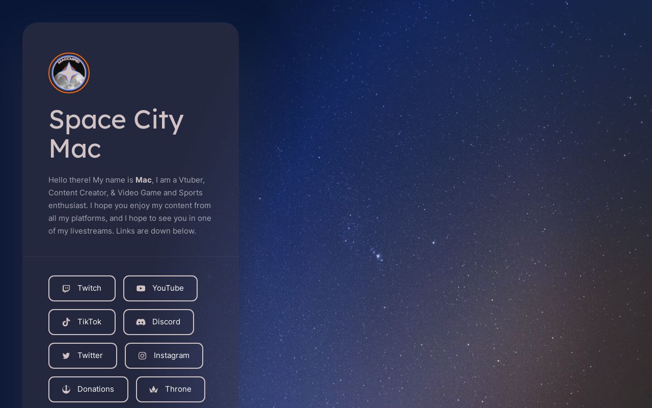 Space City Mac's Carrd Page